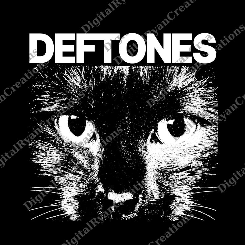 Cat Deftones Png, Funny Cat Png, Vintage Cat Png, Gen Z Joke Digital ...