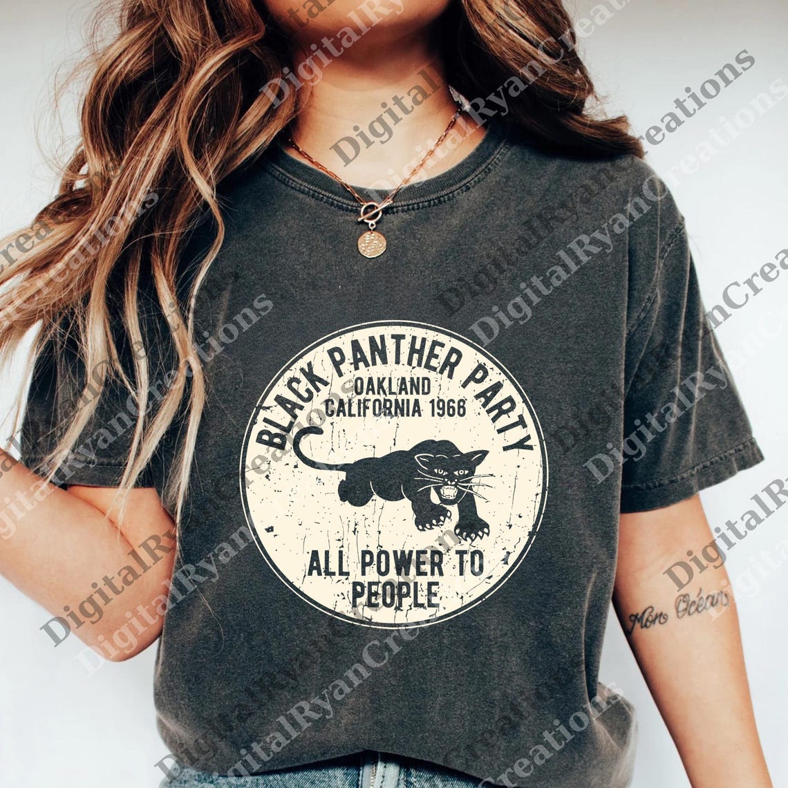 Black Panther Party People Power Logo White Red Black Png, Hip Hop ...