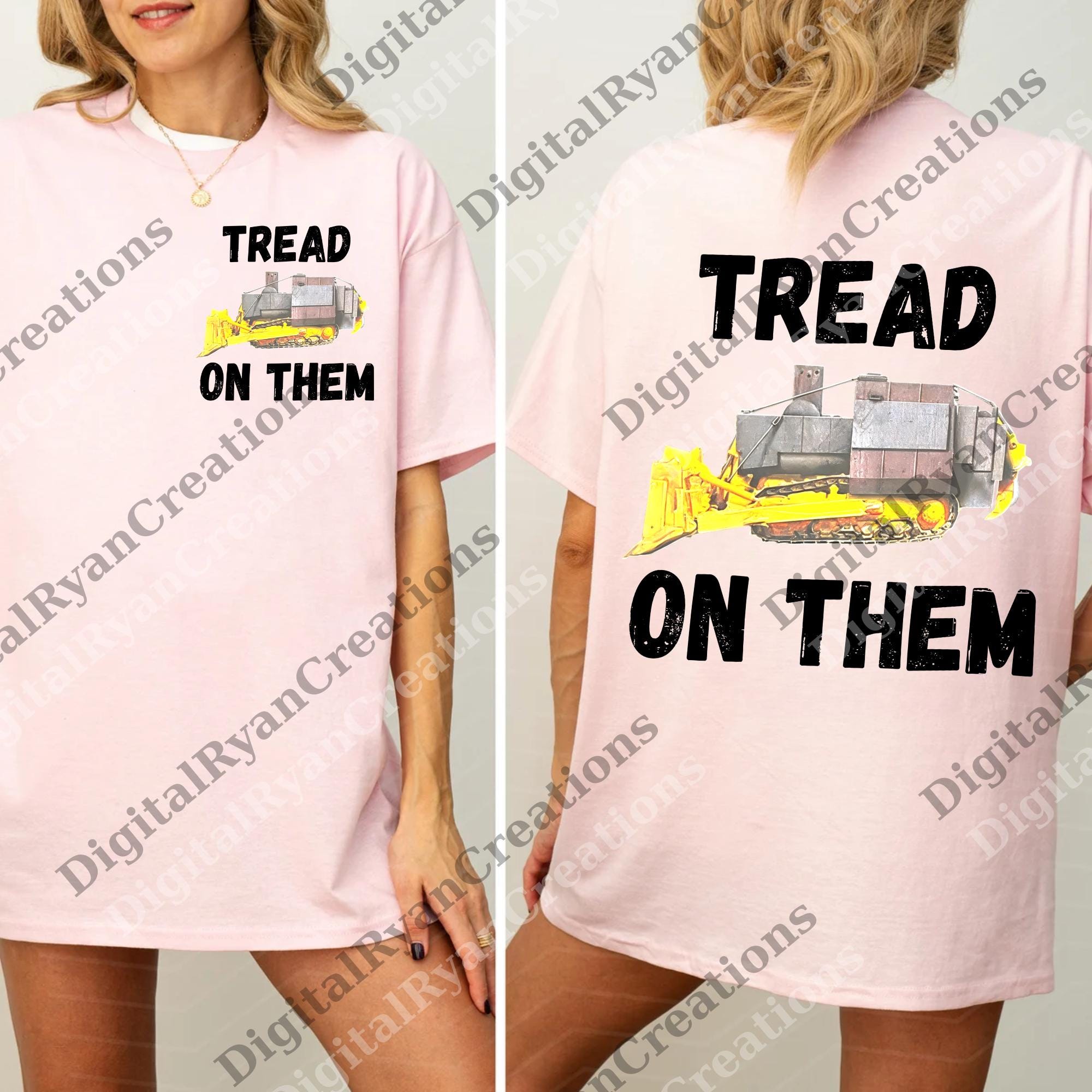 KILLDOZER "tread on Them" Png, Svg, Digital, Unique Heemeyer Tribute ...