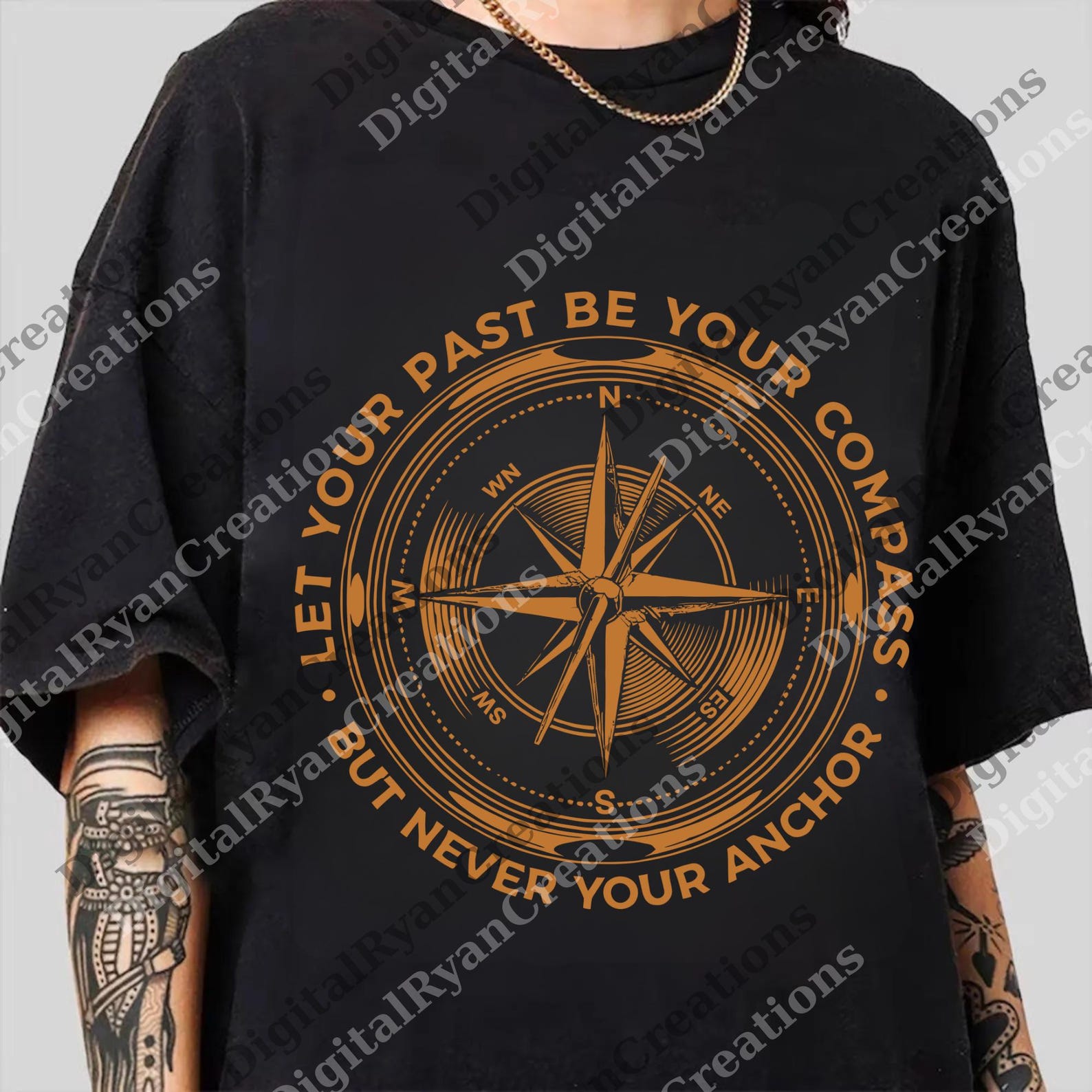 Let Your Past Be Your Compass but Never Your Anchor Png, of All the ...
