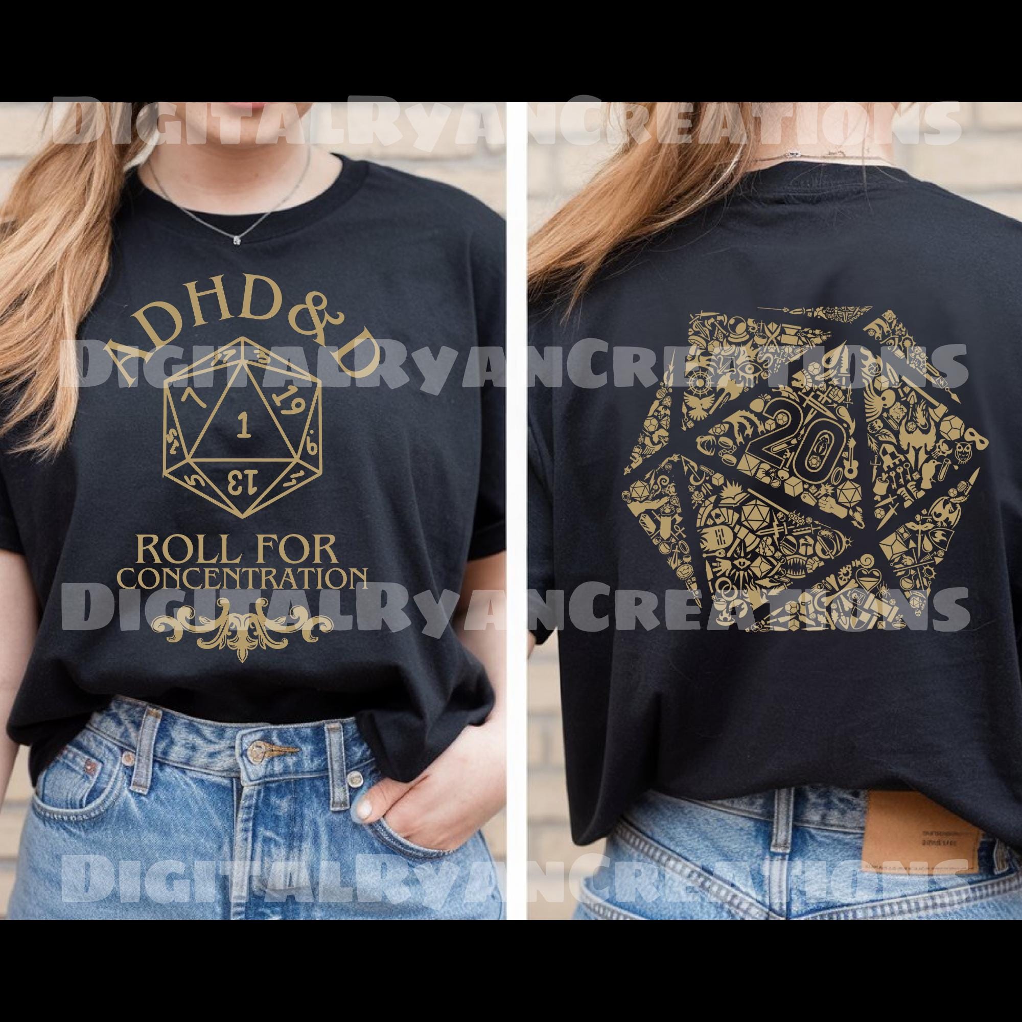 ADHD&D Roll for Concentration Png, Dungeons and Dragons Dnd Png, Dnd ...