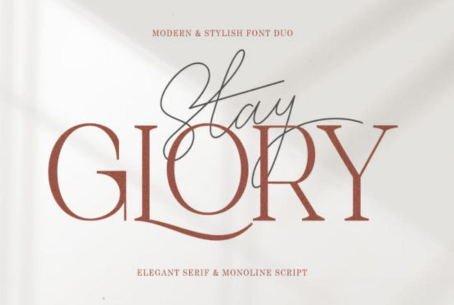 Stay Glory Font, Bold Font, Classic Font, Script Font, Vintage Font ...