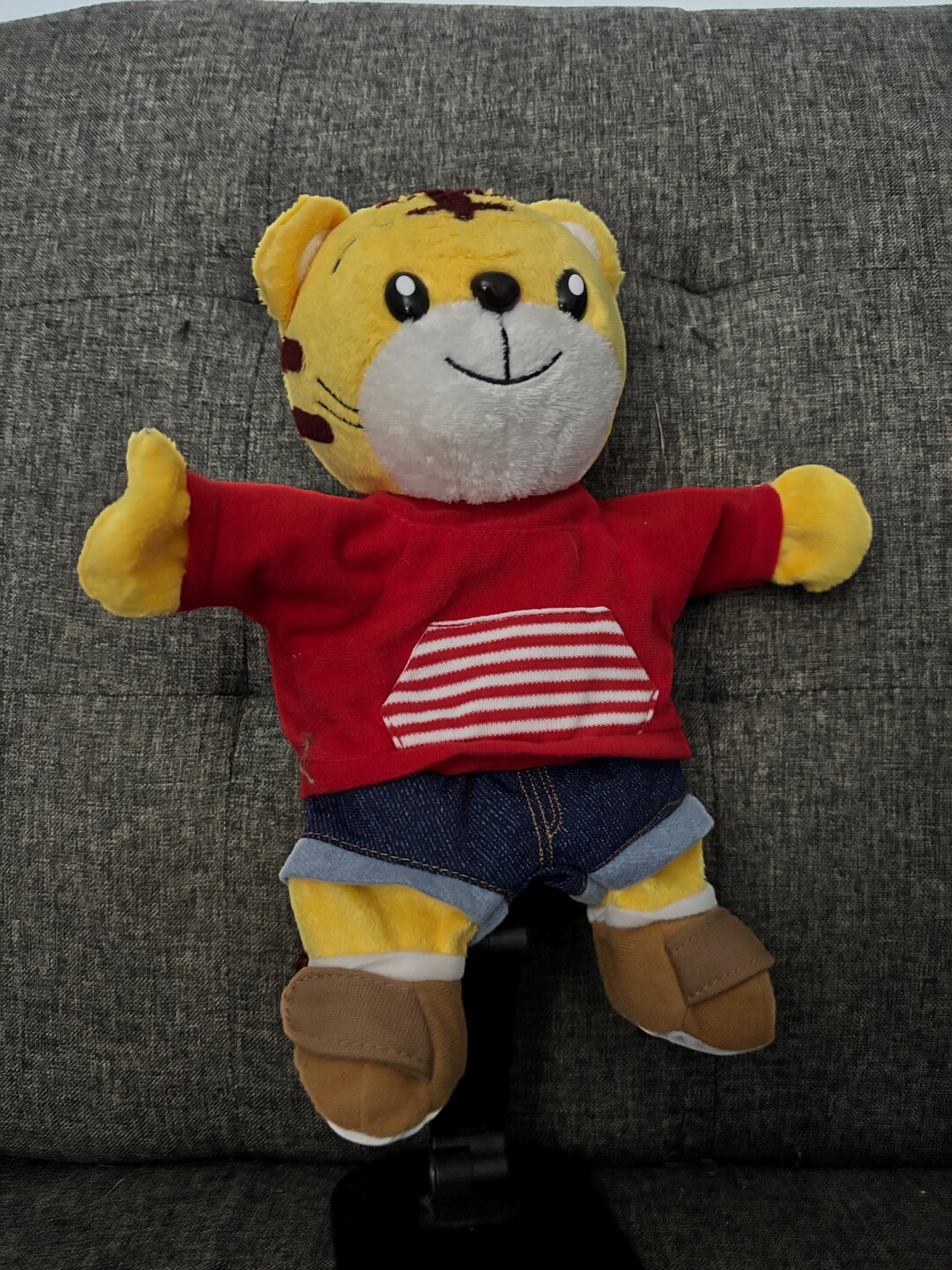 Vintage Benesse Tiger Shimano Hand Puppet Boy Toy Plush Pretend Play ...