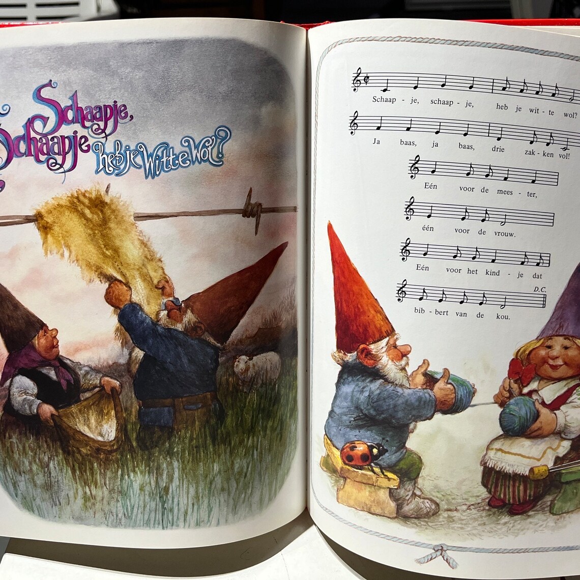 Kabouter Kinder Versjes Rien Poortvliet Gnome Childrens Stories - Etsy