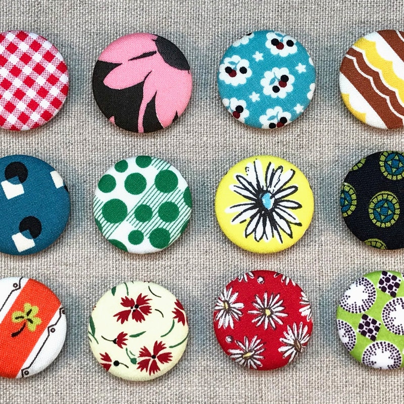 Fabric Magnets - Etsy