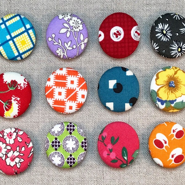Fabric Magnets - Etsy