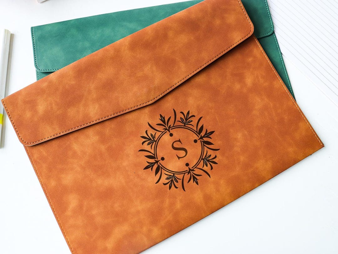 Custom A4 Document Holder,personalized Engrave Name Travel Document ...