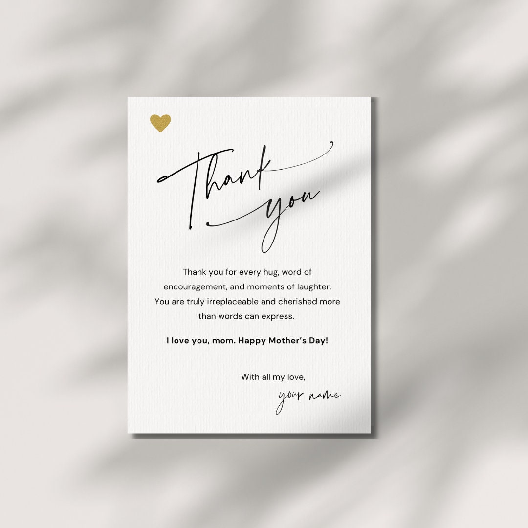 Mother's Day Card, Happy Mother's Day Celebration, Canva Templates ...