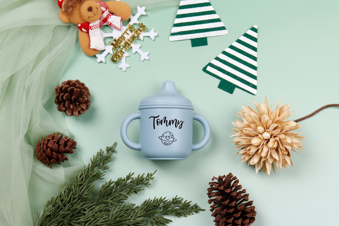 Custom Silicone Cup, Baby Silicone Sippy Cup, Personalized Silicone ...