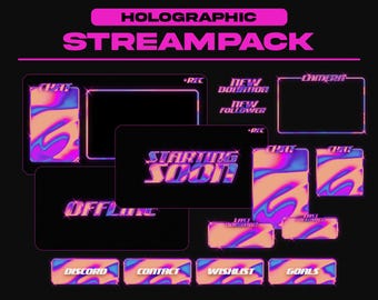 Super Mario | Stream Pack, Stream Overlay, Webcam Overlay, Twitch Alert ...