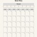 Meal Planner Etsy