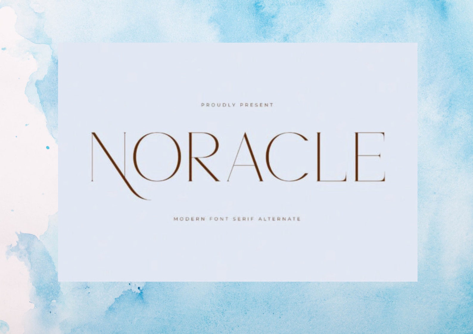 Noracle Font - Canva Font, Procreate Font, Logo Vont, Magazine Font ...