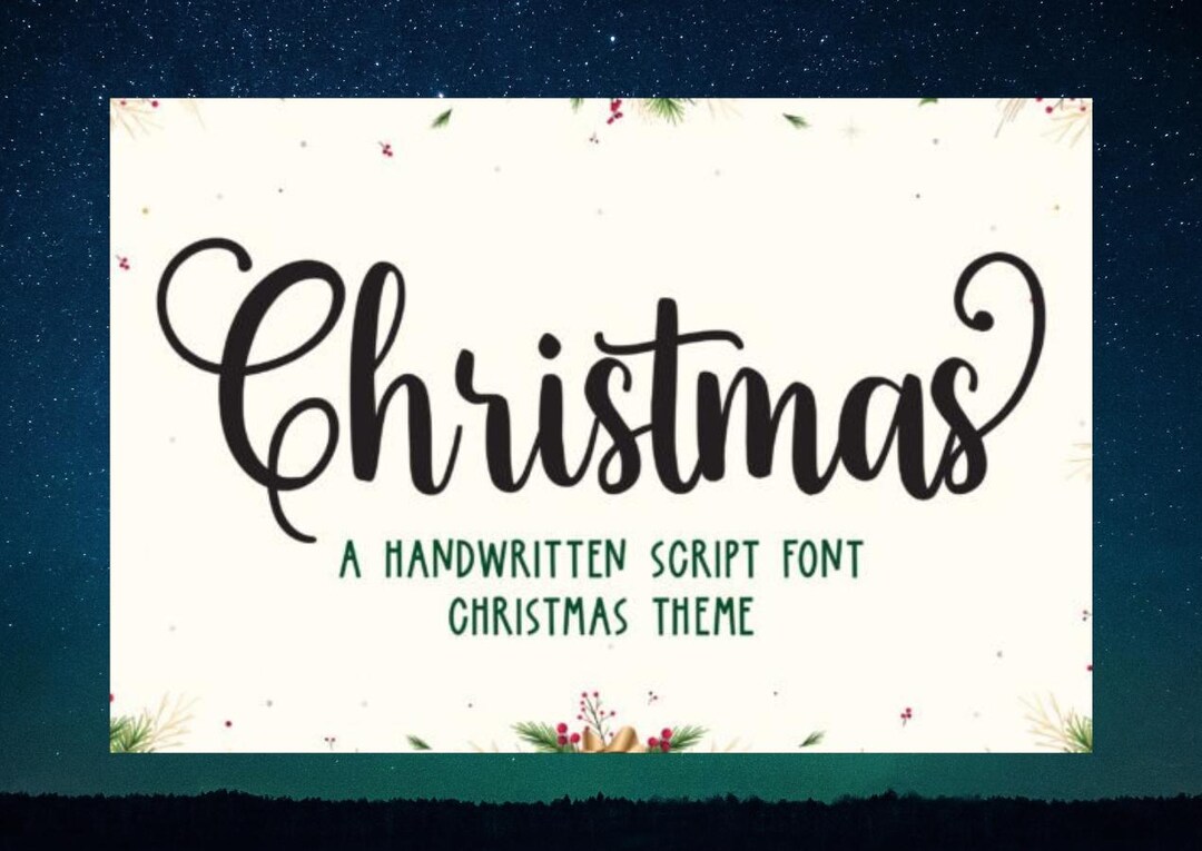 Chrismas Font - Groovy Font, Christmas Font, Hippie Font, 70s Font ...