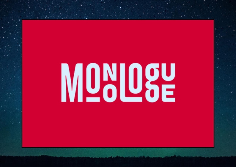 Monologue Sans Serif Font - Sans Serif Font, Cricut Font, Procreate ...