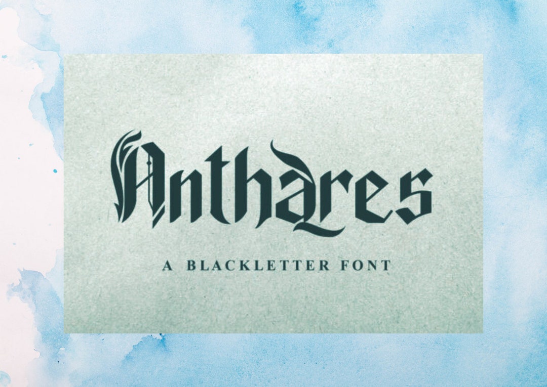 Anthares Font Bundle- Serif Font, Modern Font, Branding Font, Swash ...