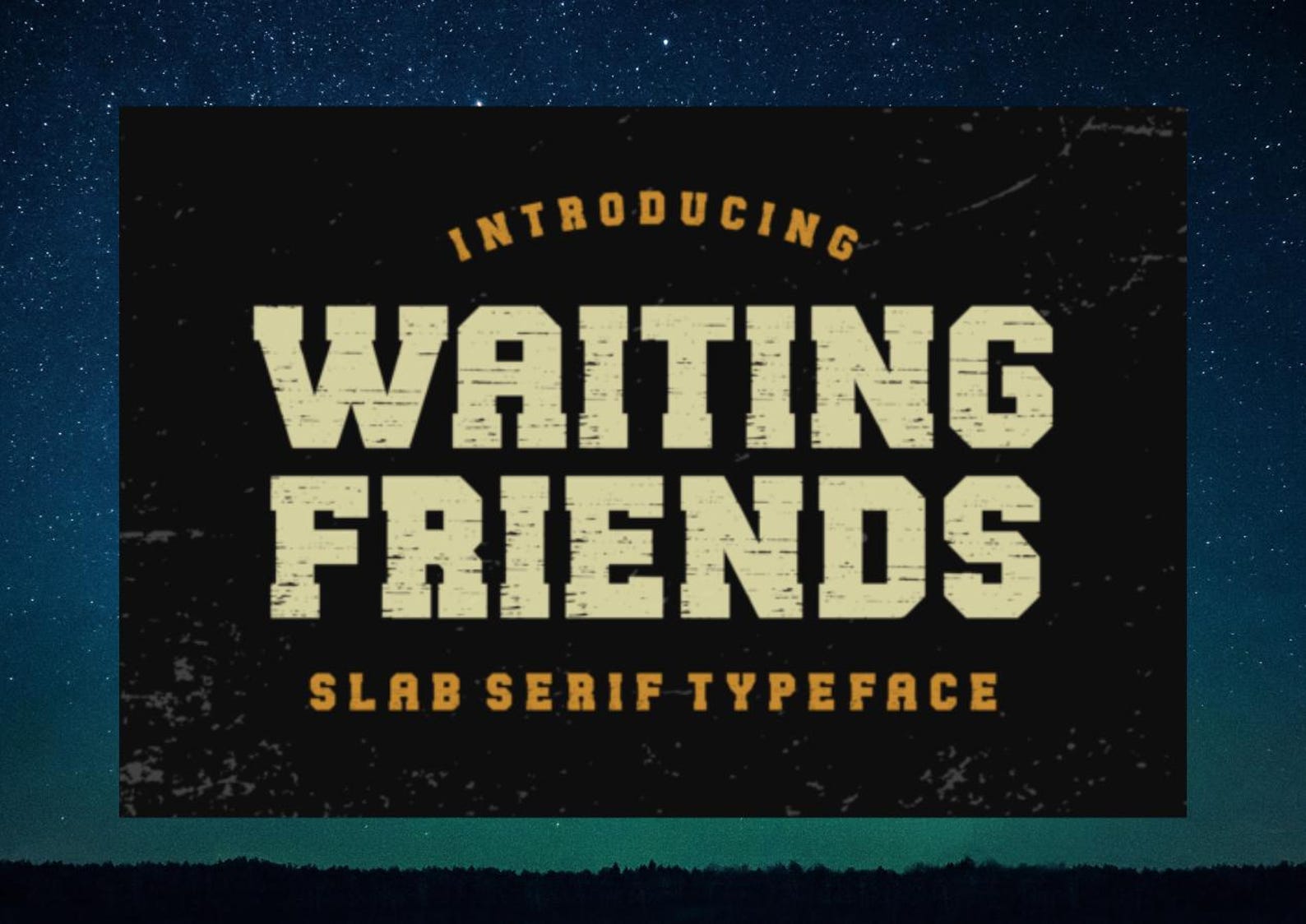 Waiting Fonts - Serif Font, Quirky Font, Handwritten Sans Serif Font ...