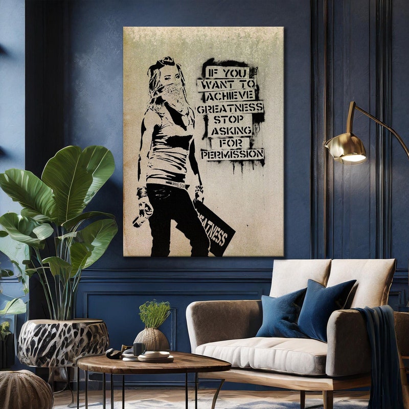 Banksy Quote - Etsy