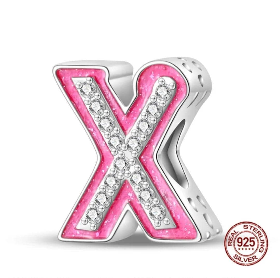 2024 Barbie Collection Letter X Pandora Charms 925 Silver - Etsy