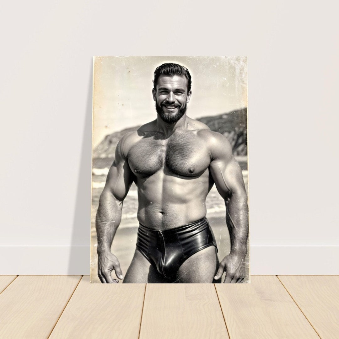 Vintage Physique Pictorial Photo - Etsy