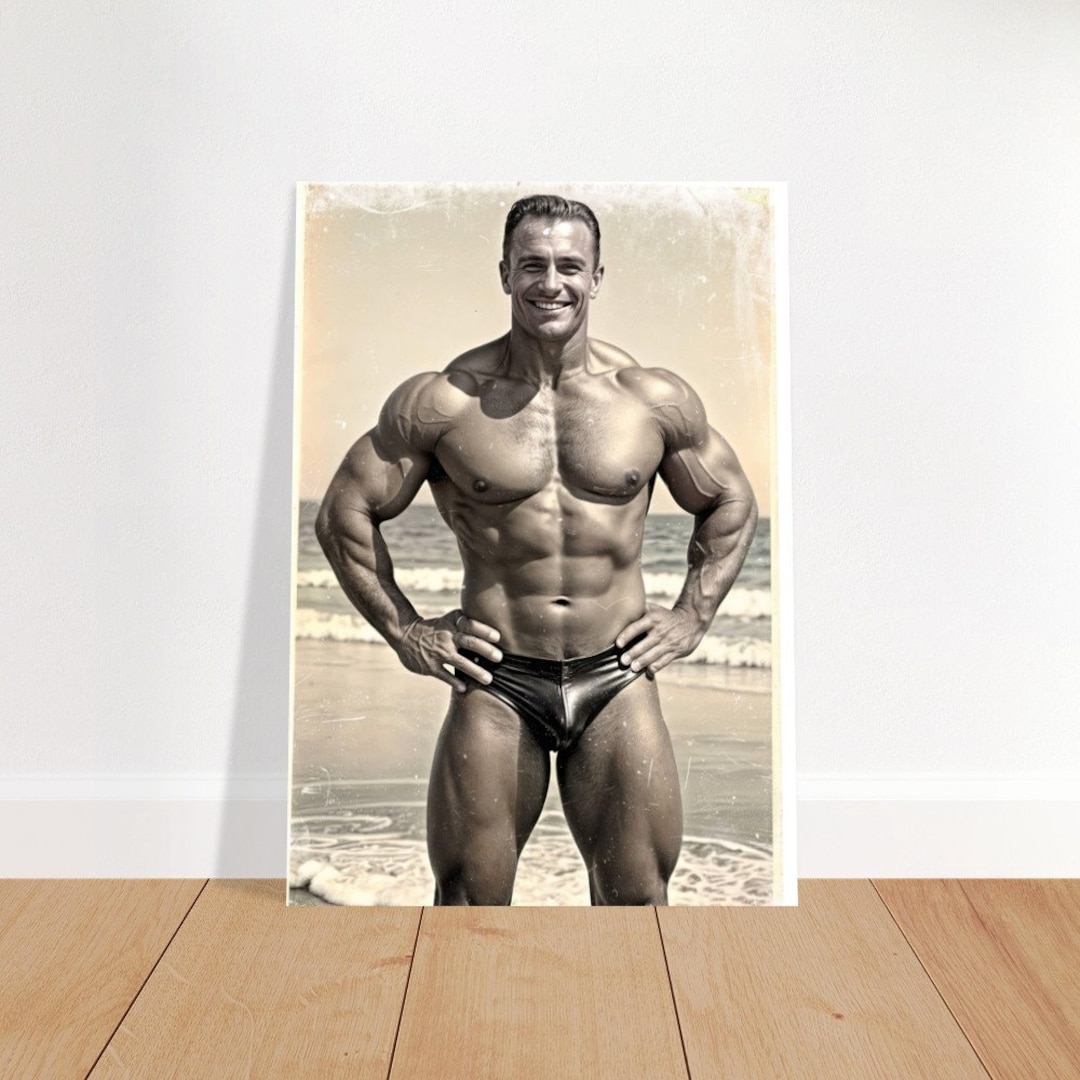 Vintage Physique Pictorial Photo - Etsy UK