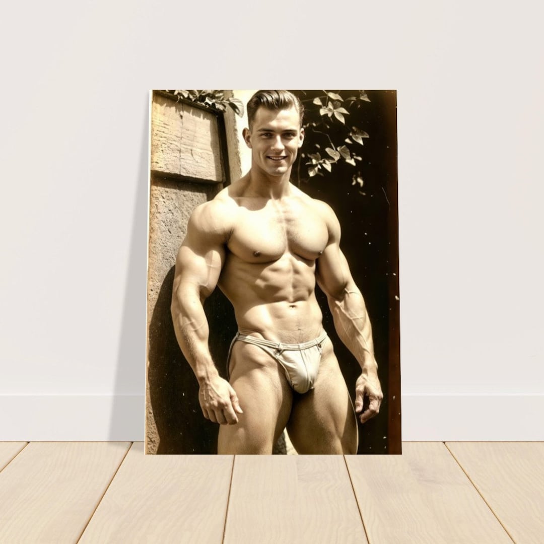 Vintage Physique Pictorial Photo - Etsy