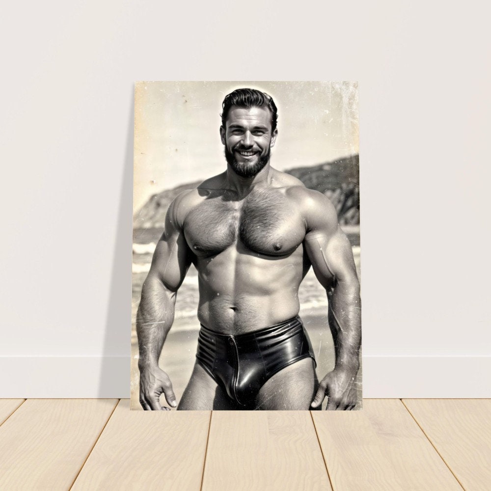 Vintage Physique Pictorial Photo - Etsy