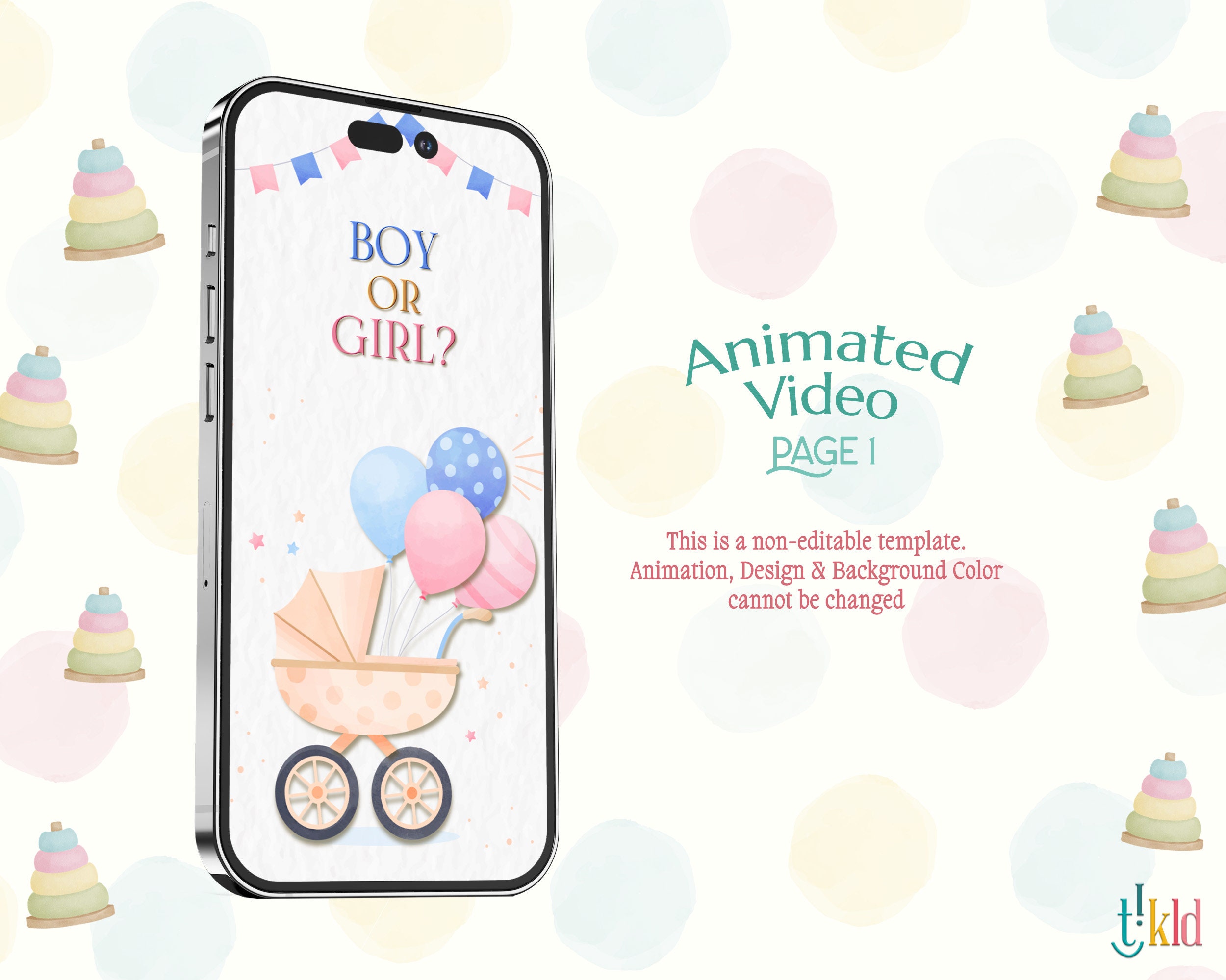 It's a BOY Digital Announcement, Stroller Gender Reveal Evite ...