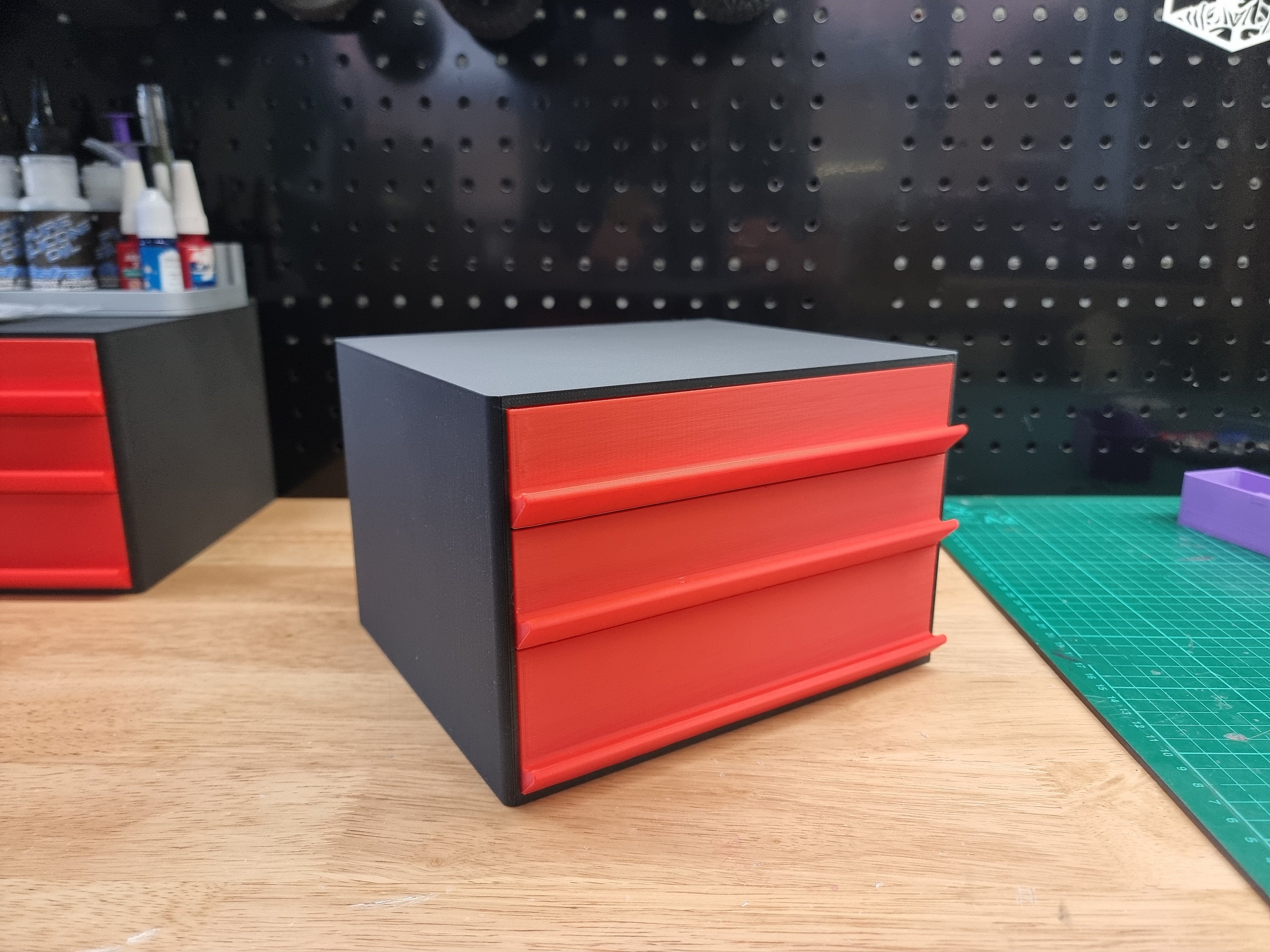 3D Printable Desktop Tool Chest Drawer / Hobby Parts Organizer/ RC Car ...