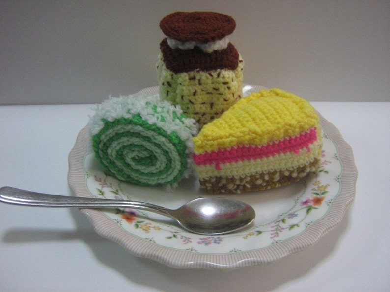 Cake Crochet Pattern Sweet Food Crochet Pattern PDF Instant - Etsy