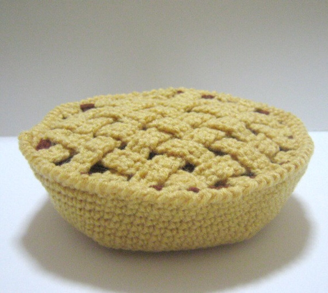 Crochet Food Pattern Pie Crochet Pattern PDF Instant Download - Etsy