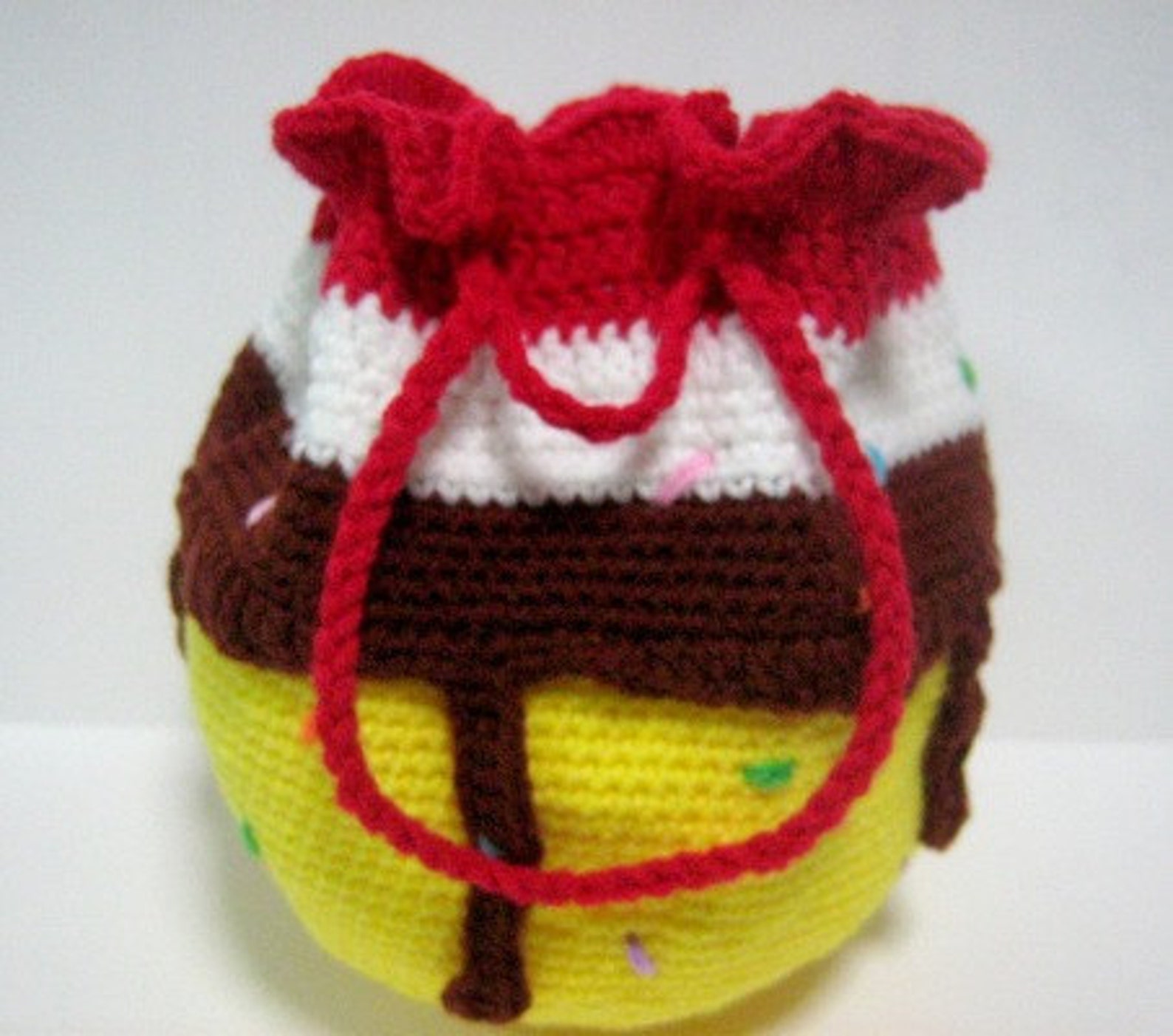 Bag Crochet Pattern Drawstring Purse Crochet Pattern PDF Instant ...