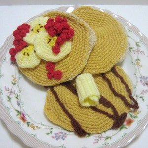Crochet Food Pattern Pancake Crochet Pattern PDF Instant Download Hot ...