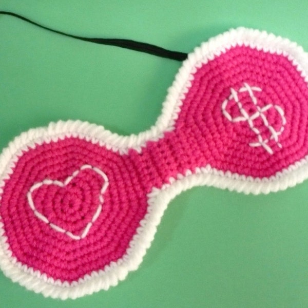 Crochet Sleep Mask - Etsy