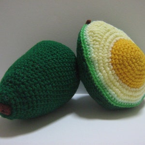 Fruit Crochet Pattern Avocado Crochet Pattern PDF Instant Download ...