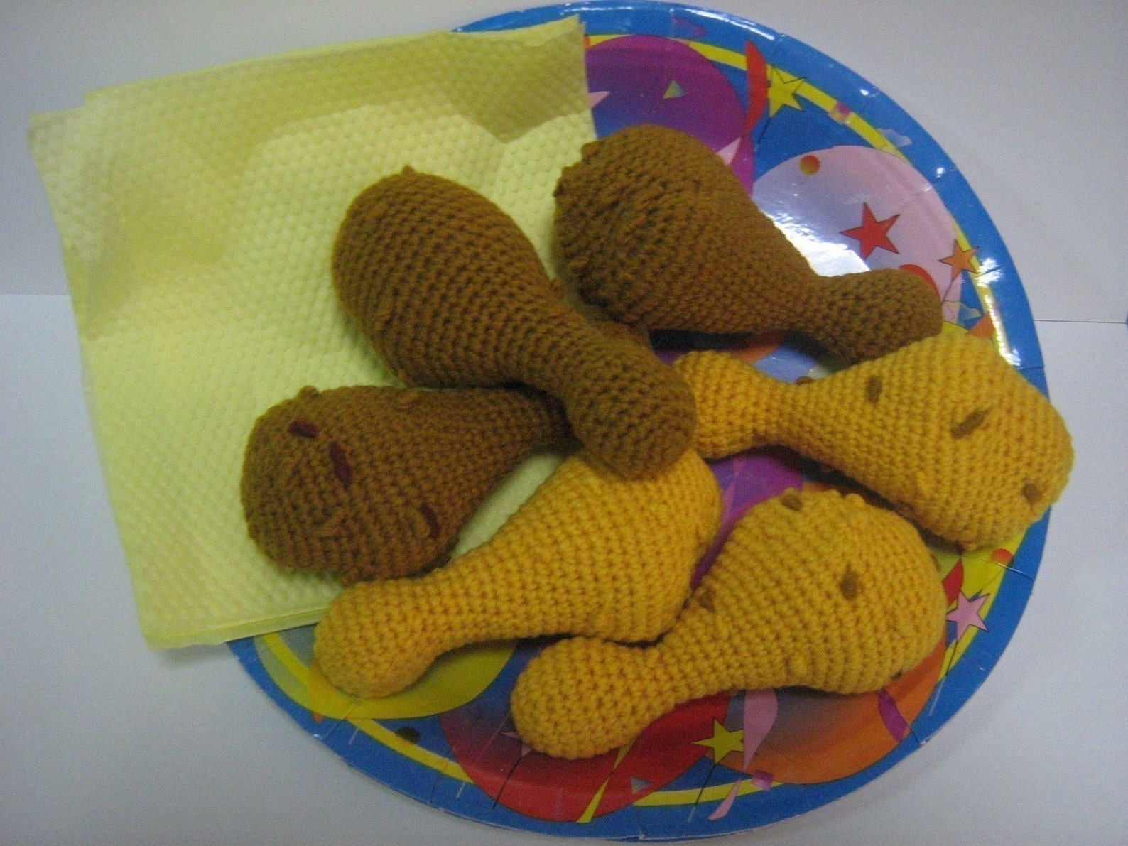 Chicken Wings Crochet Pattern Crochet Food Pattern PDF Instant Download ...