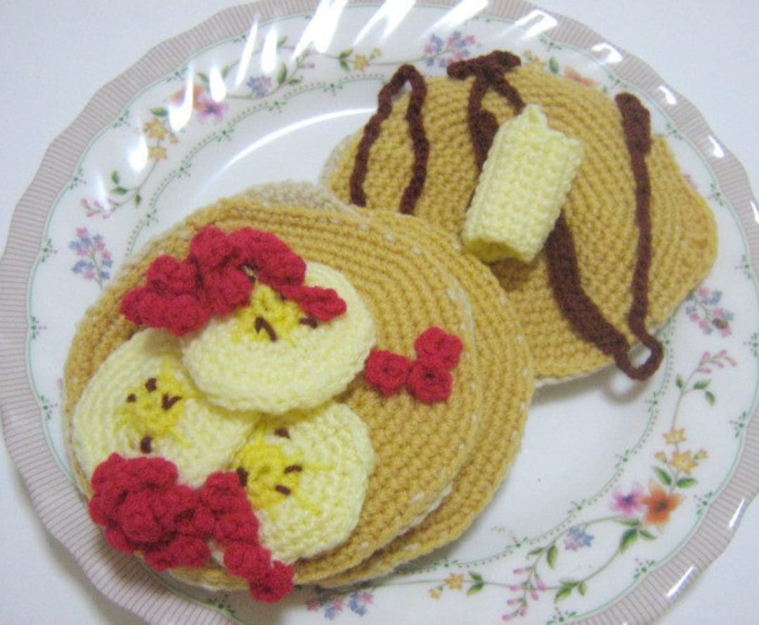 Crochet Food Pattern Pancake Crochet Pattern PDF Instant Download Hot ...
