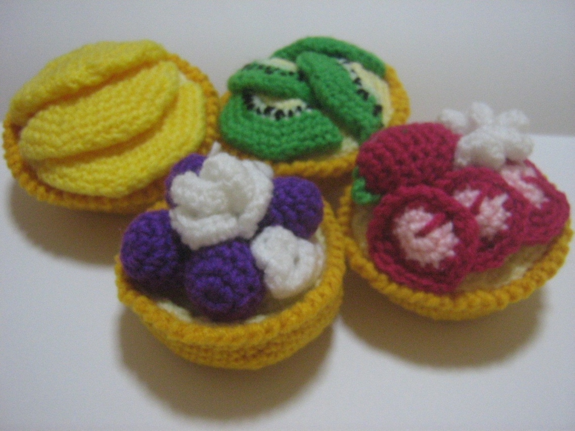 Crochet Food Pattern Tart Crochet Pattern PDF Instant Download | Etsy