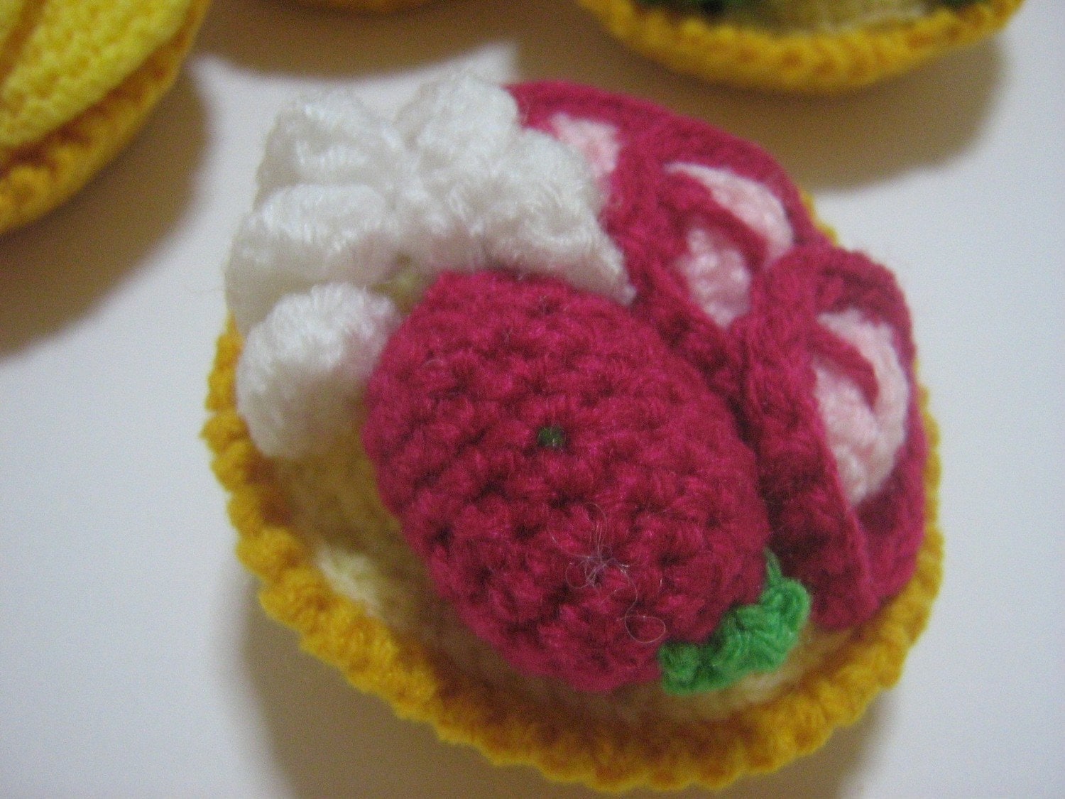 Crochet Food Pattern Tart Crochet Pattern PDF Instant Download - Etsy