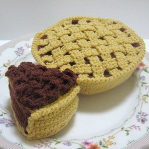 Crochet Food Pattern Pie Crochet Pattern PDF Instant Download Pecan ...