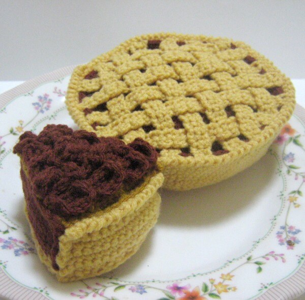 Crochet Food Pattern Pie Crochet Pattern PDF Instant Download - Etsy