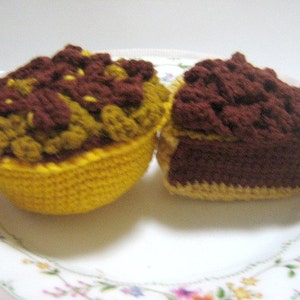 Crochet Food Pattern Pie Crochet Pattern PDF Instant Download Pecan ...