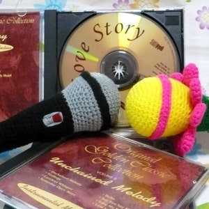 Toy Crochet Pattern Amigurumi Crochet Microphone Crochet Pattern PDF ...