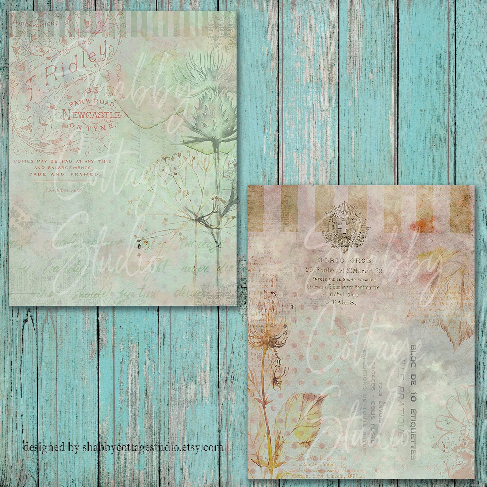 Printable Paper Pack Instant Digital Download - Journal Papers ...
