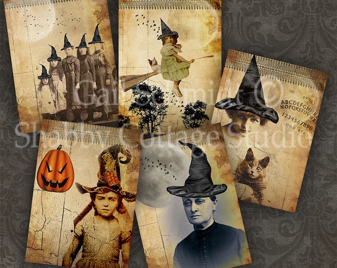 Witchcraft Digital Collage Sheet Instant Download - Etsy