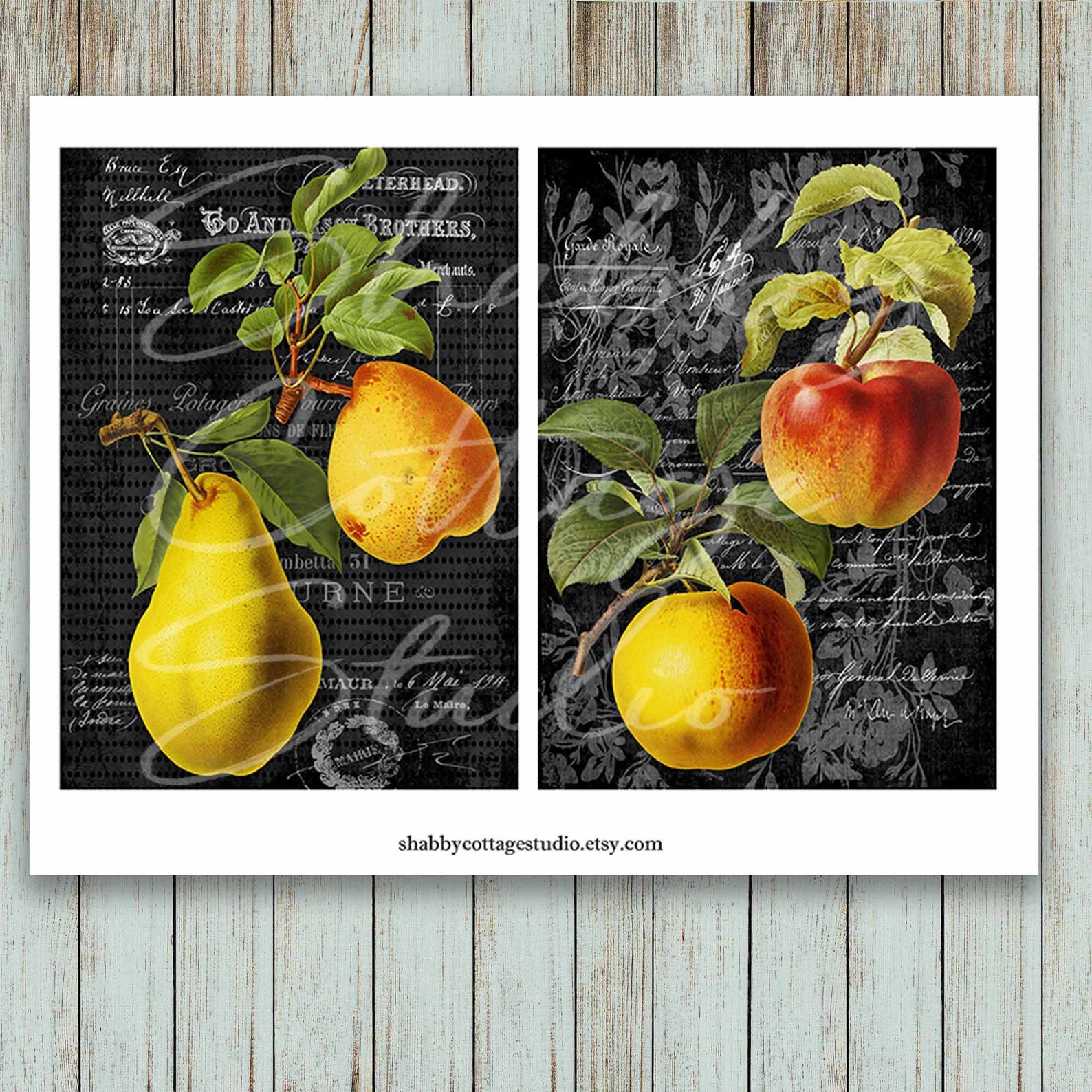 5x7 Inch Printable Papers Pack Instant Download Art Prints - Etsy