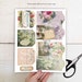 Cottage Lane Junk Journal Kit Printable Cottagecore Journal - Etsy