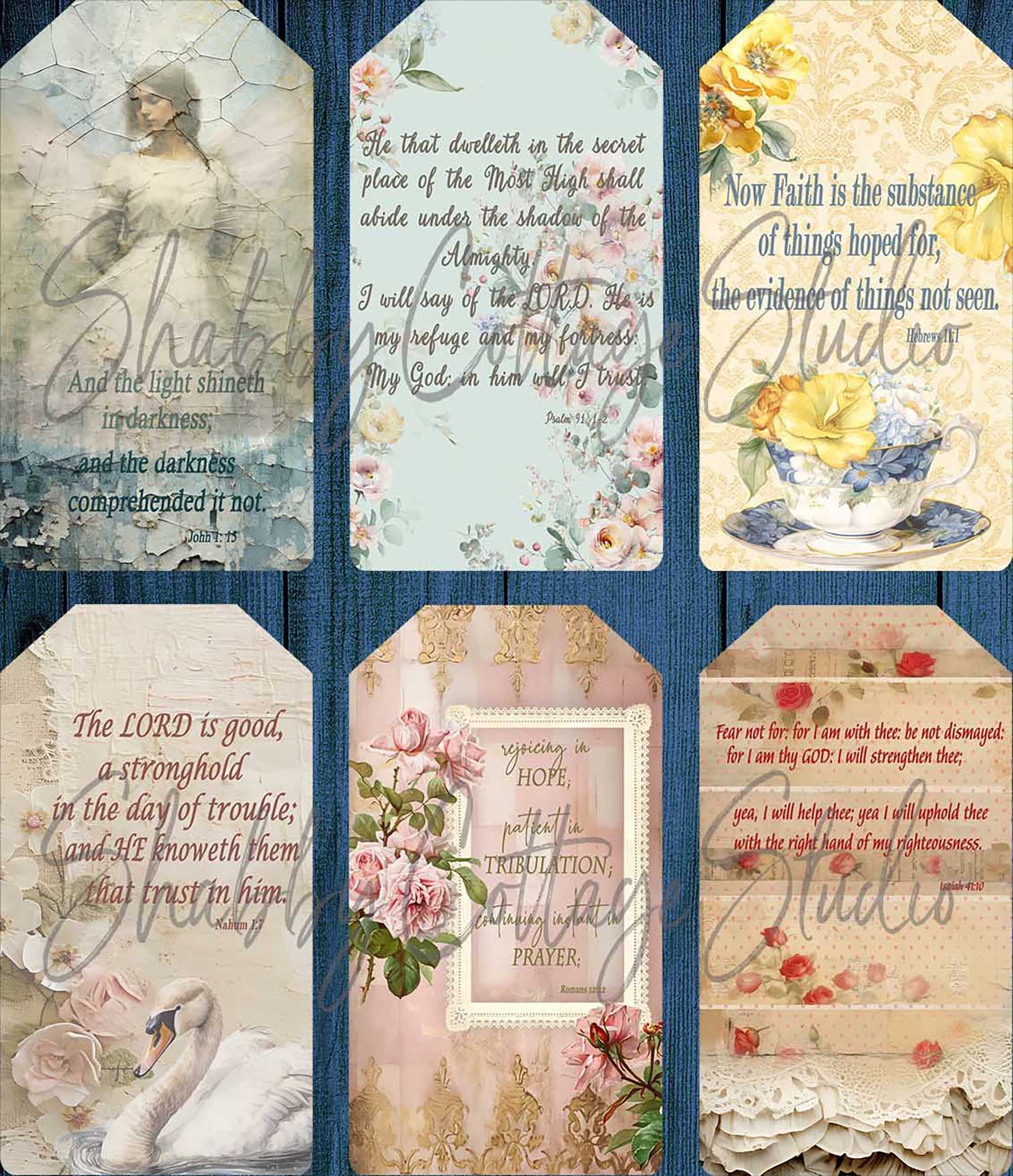 KJV Scripture Ephemera - Printable Download Bible Quotes - Digital ...