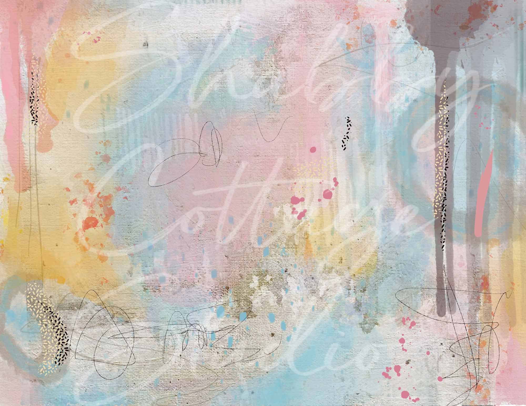 Abstract Printable Paper Pack Instant Digital Download - Journal Papers ...