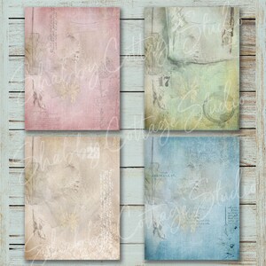 Organics Digital Paper Pack - Instant Download -printable 8.5x11 Inch ...