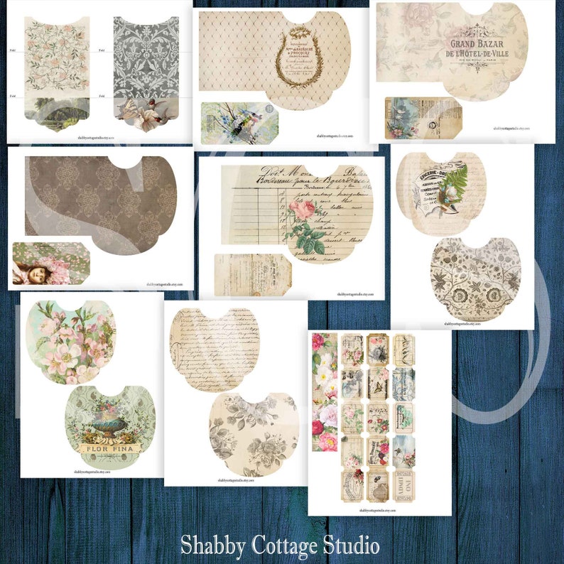 Digital Junk Journal Kit - Instant Download- Printable Journal Kit ...